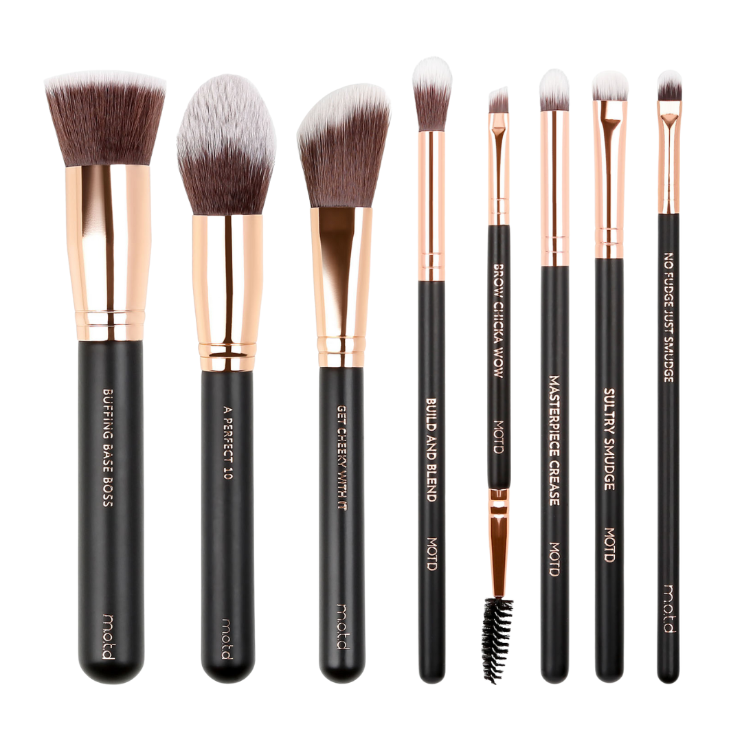 MOTD Best of Face and Eye Brush Set – MOTD Cosmetics