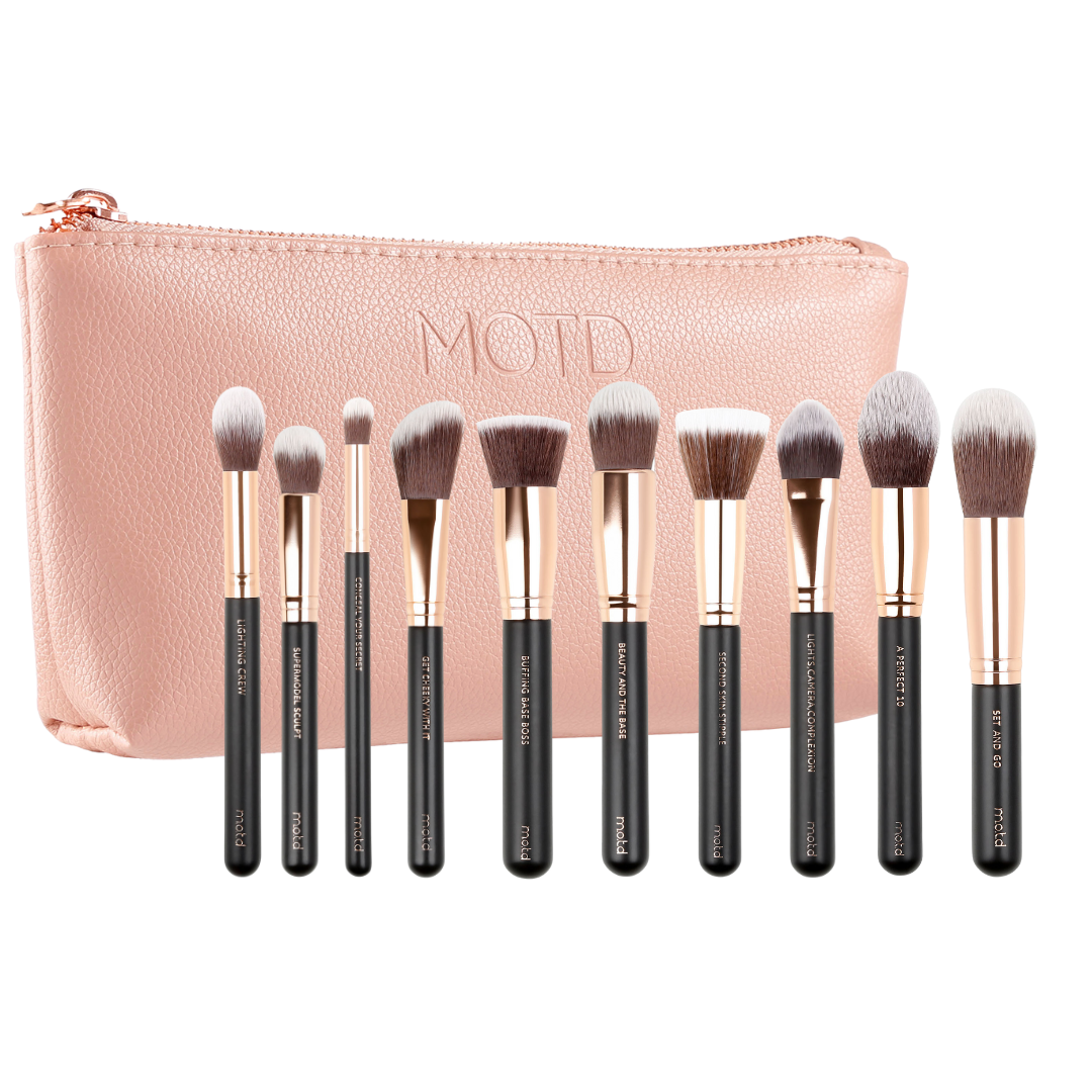 MOTD Pro Face Makeup Brush Set – MOTD Cosmetics